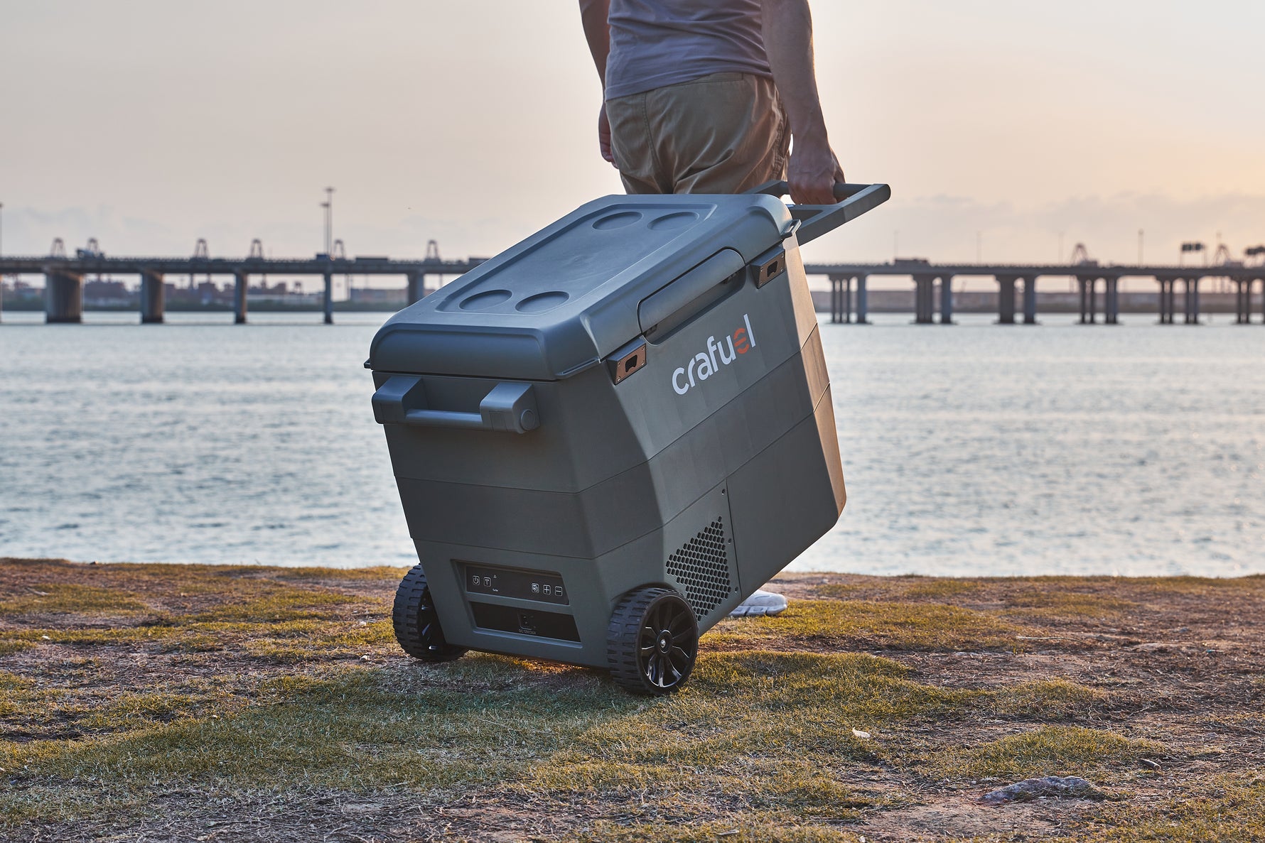 PoleT 62QT/59L Portable Powered Cooler | Crafuel Outdoor US